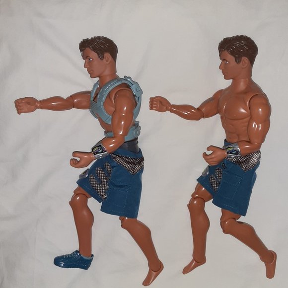 Mattel | Toys | Max Steele Super Agents Lot Of 2 Action Figures 998 Euc ...